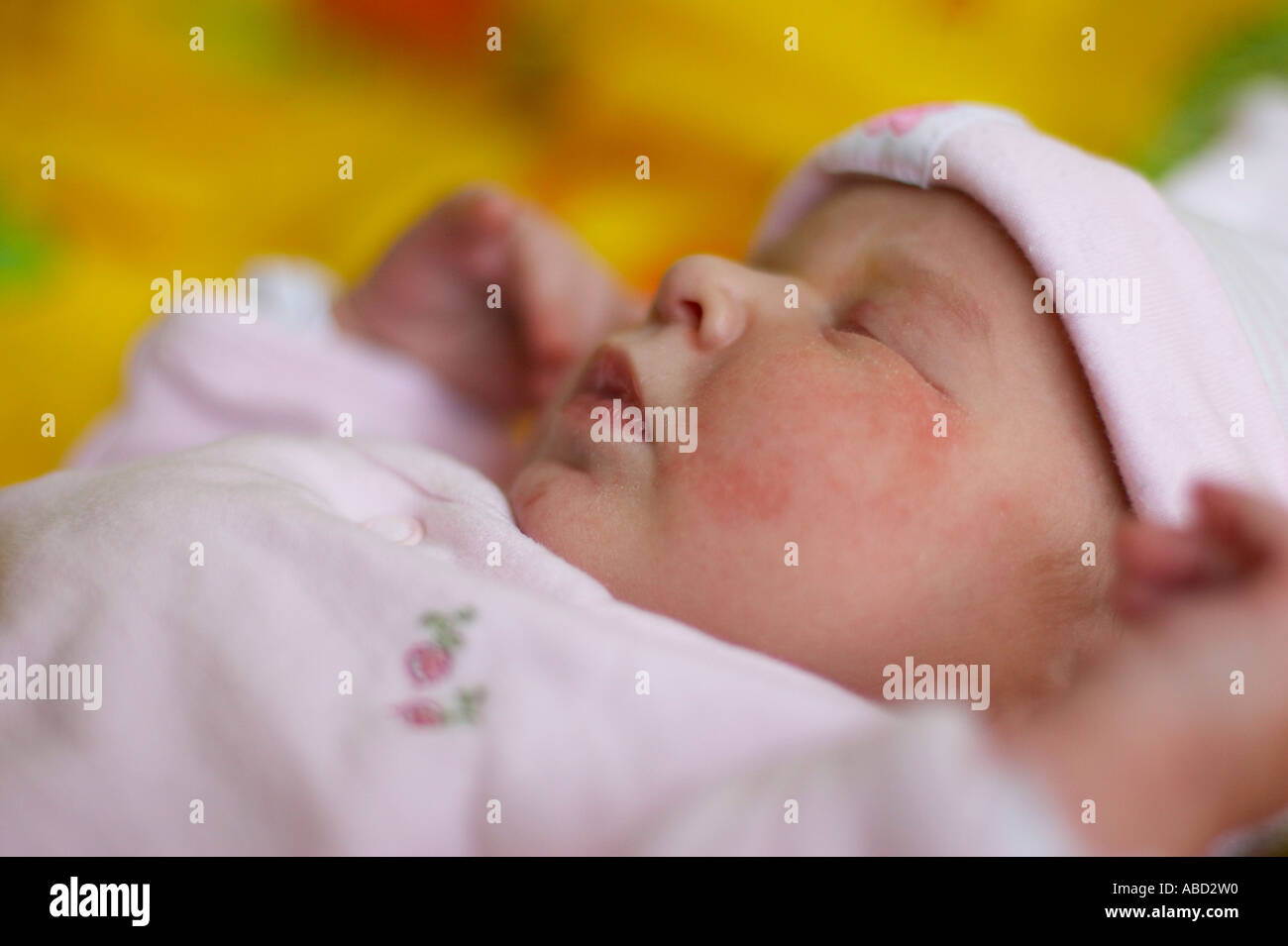 new born girl Stock Photo - Alamy