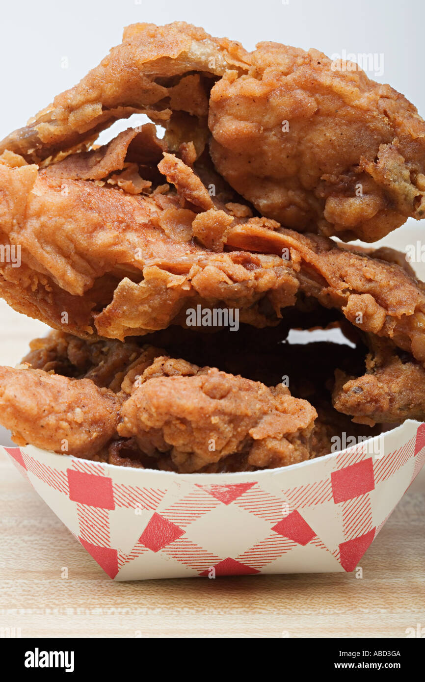 Deep fried chicken Stock Photo - Alamy