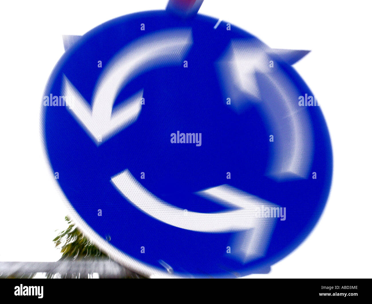 Direction sign board roundabout hi-res stock photography and images - Alamy