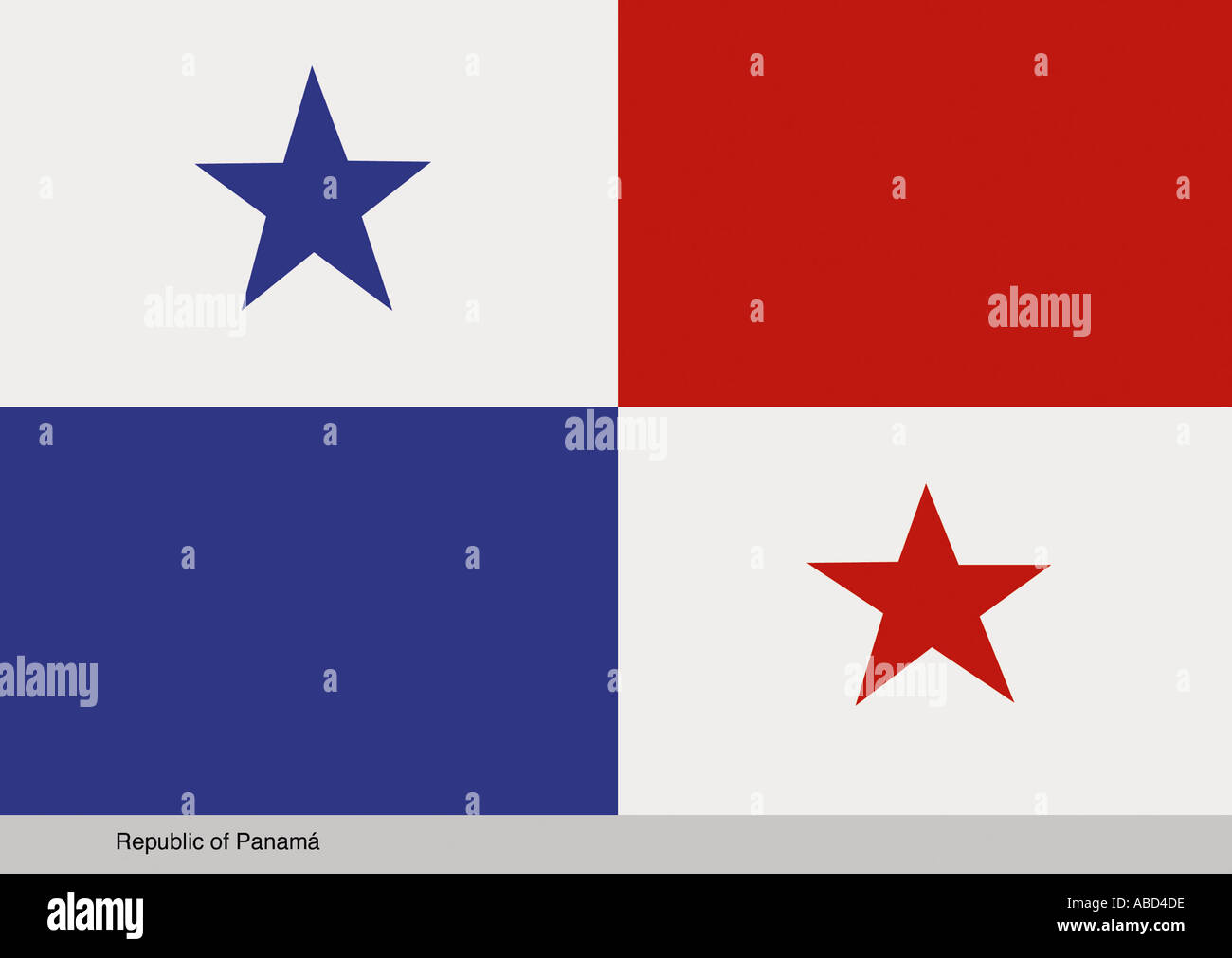 Panama republic flag hi-res stock photography and images - Alamy