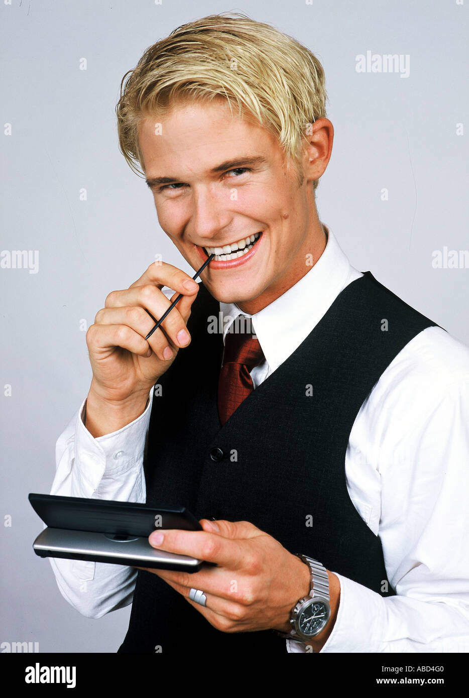 Successful young entrepreneur Stock Photo - Alamy
