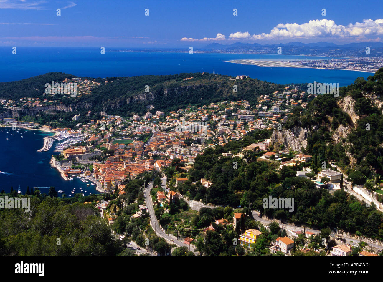 Villefranche sur mer Alpes-Maritimes Cote d'Azur French Riviera France ...