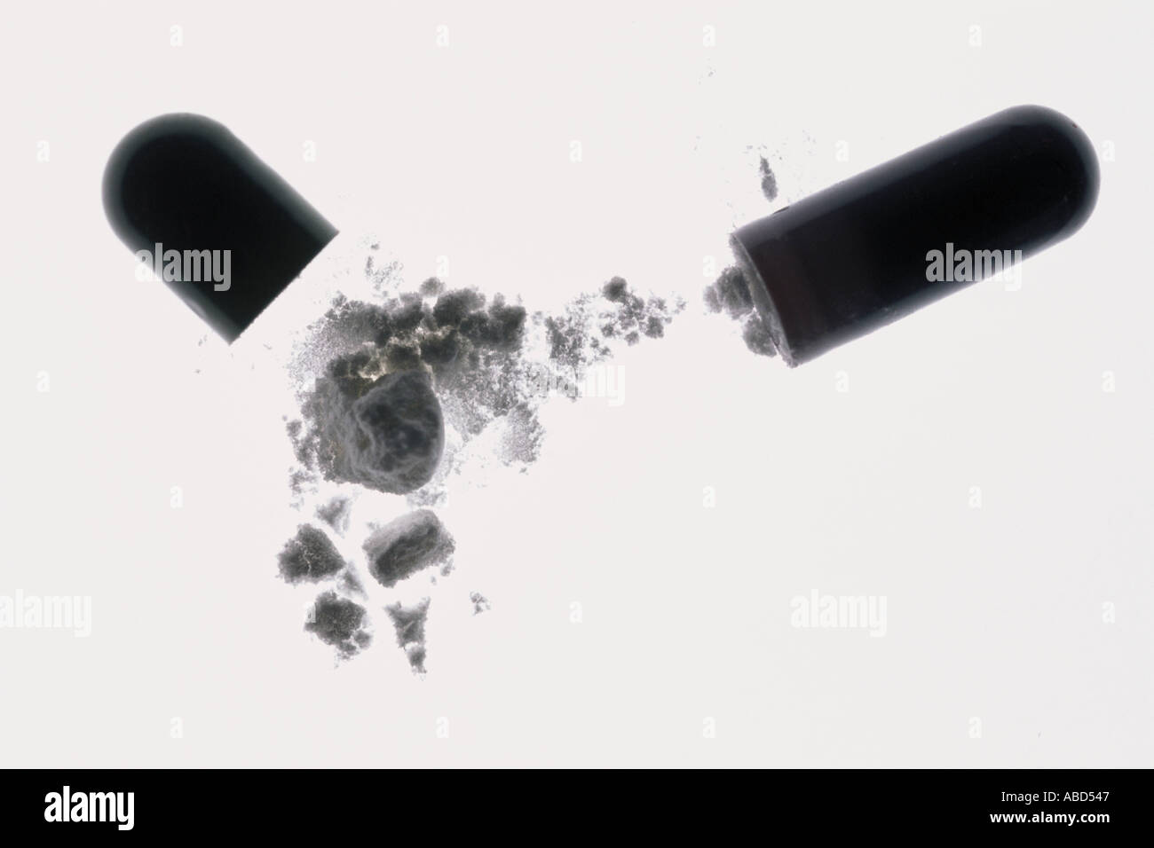 Broken capsule hi-res stock photography and images - Alamy