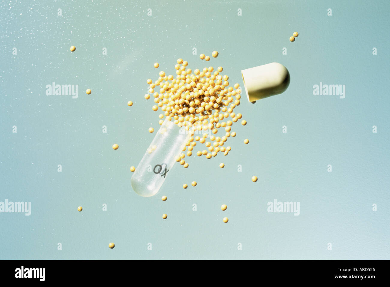 Broken capsule hi-res stock photography and images - Alamy
