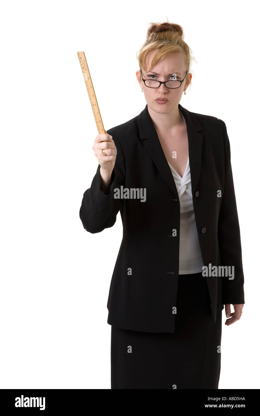 Stern teacher hi-res stock photography and images - Alamy