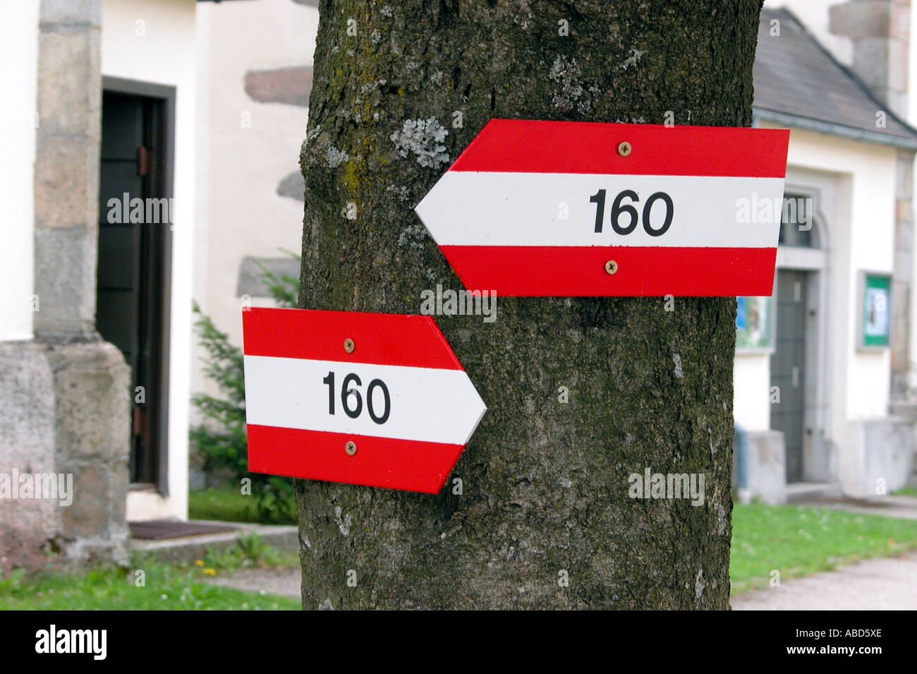 Core path sign hi-res stock photography and images - Alamy