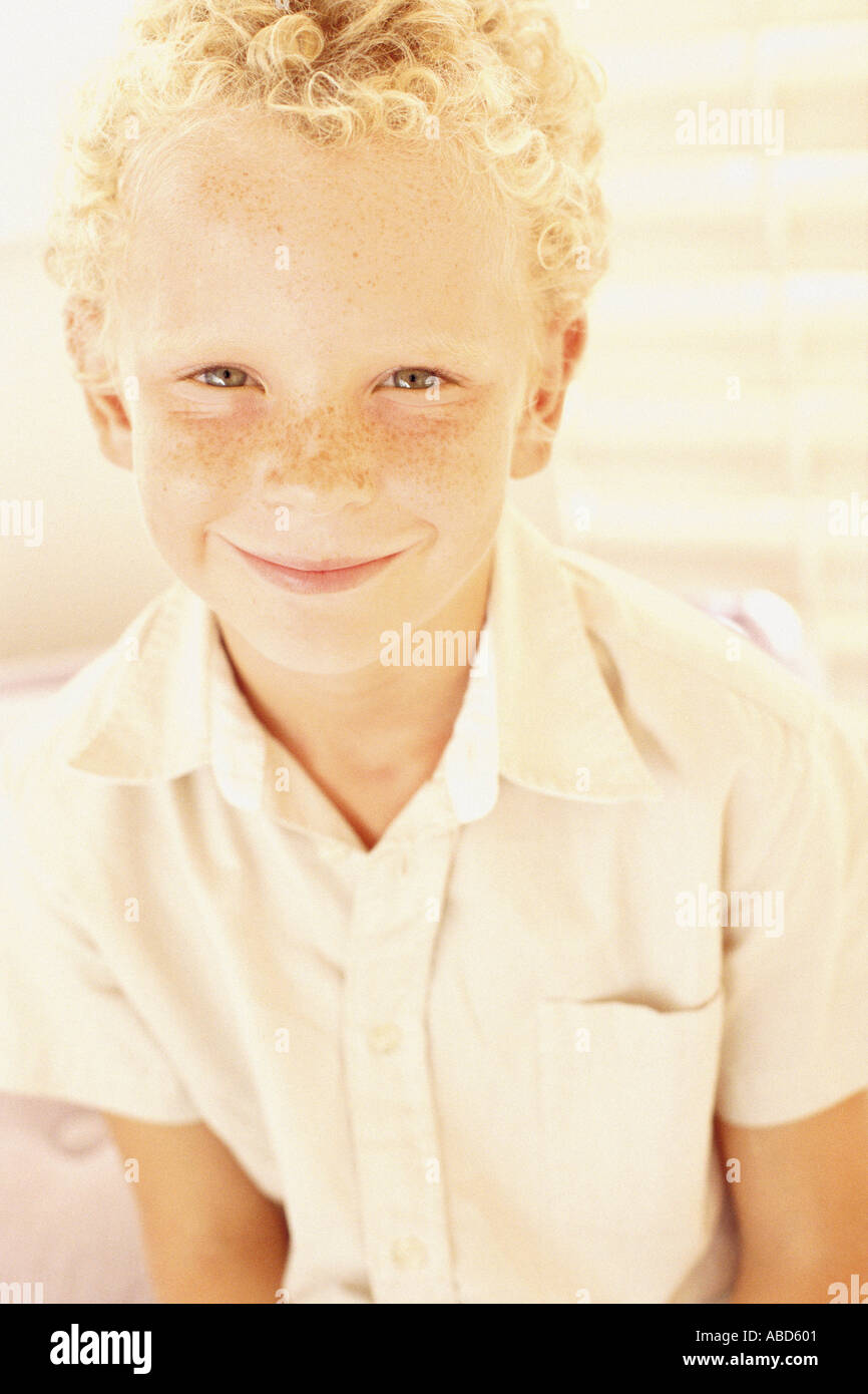 Portrait of a boy Stock Photo - Alamy