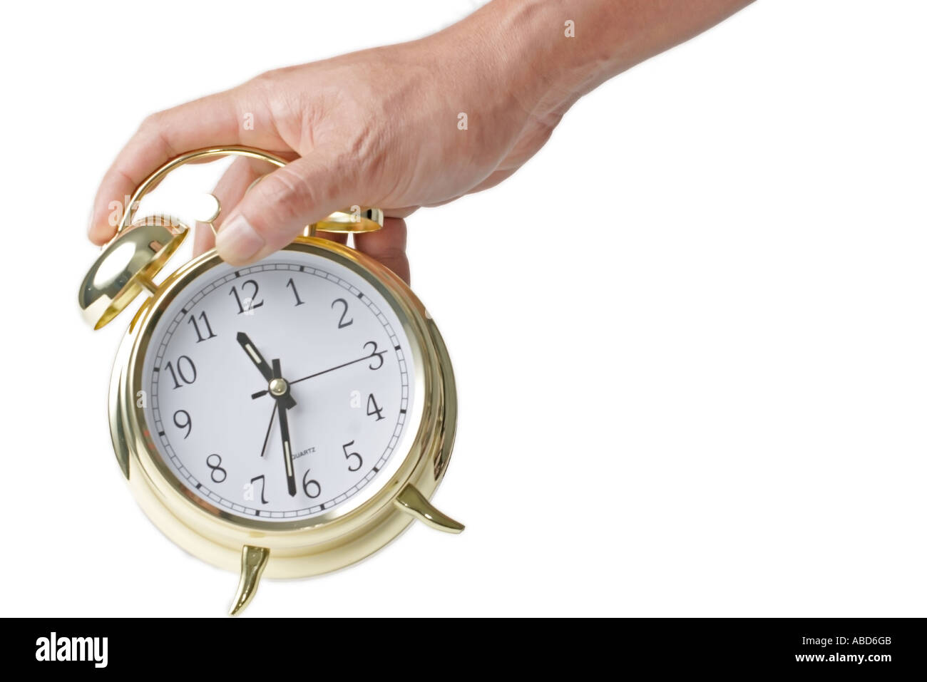throw the clock Stock Photo - Alamy