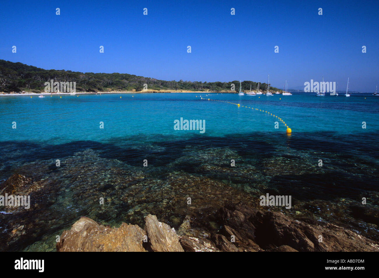Porquerolles island Var (83) France French Riviera Paca Europe Stock ...