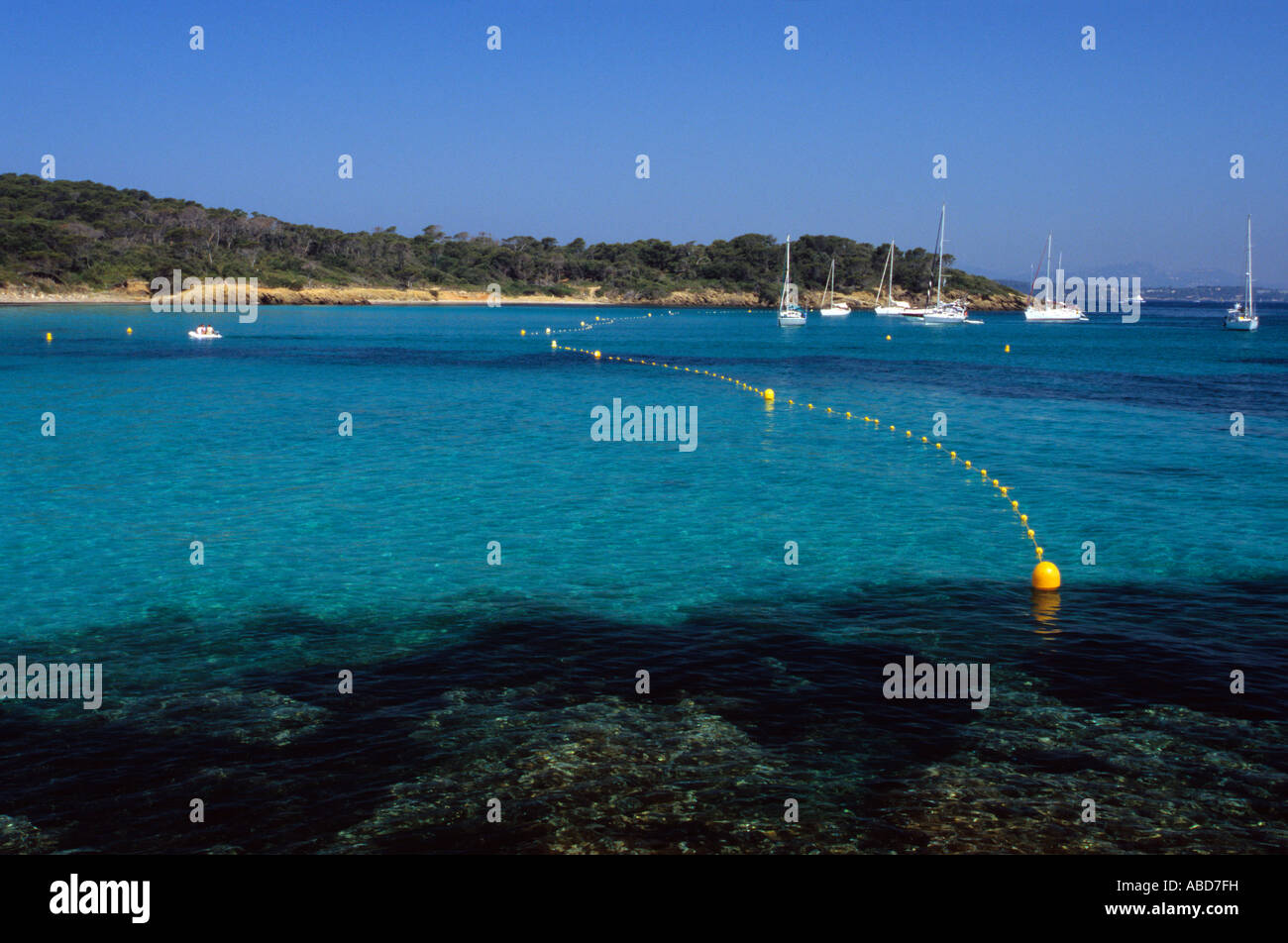 Porquerolles island Var (83) France French Riviera Paca Europe Stock ...