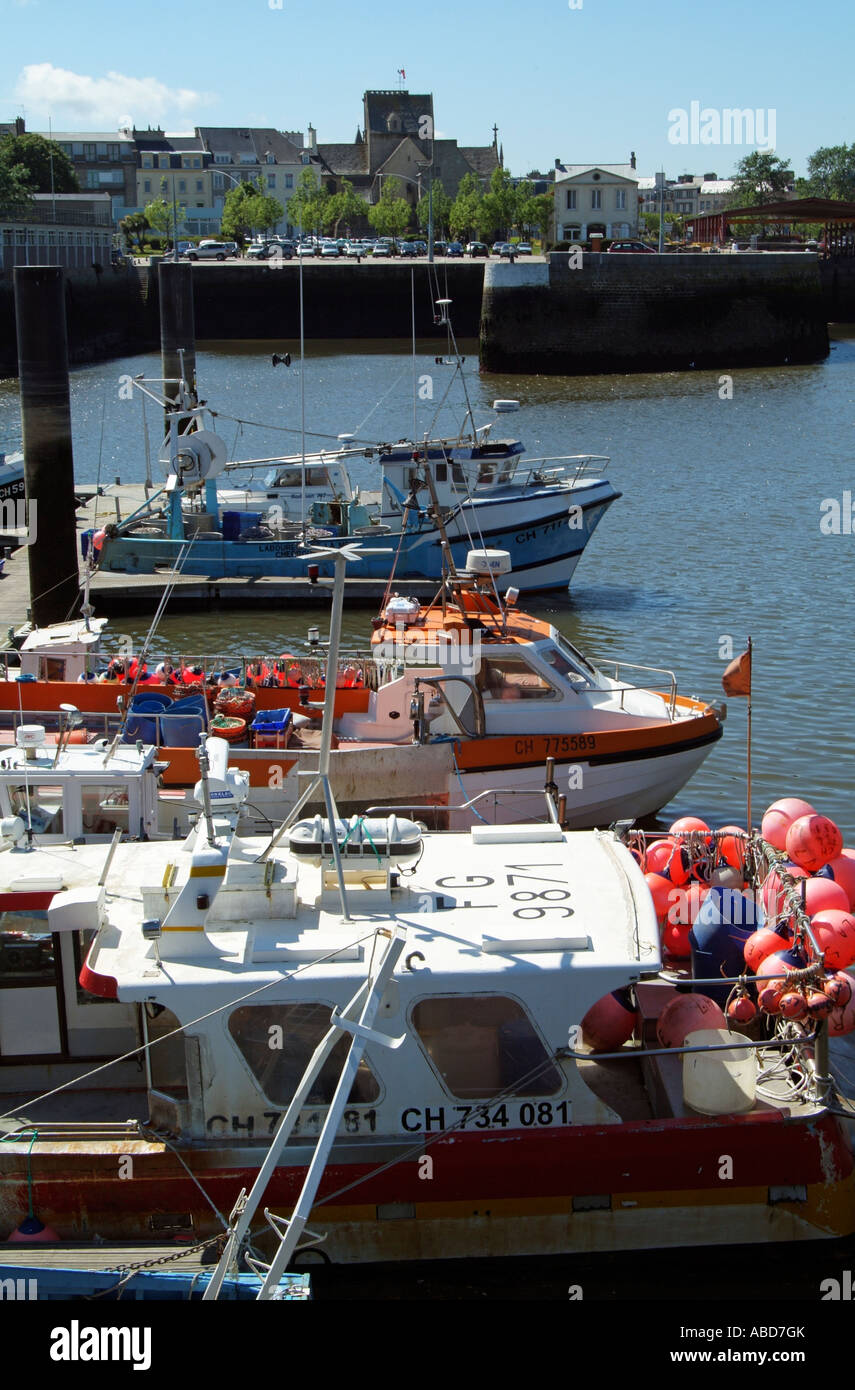 Cherbourg Normandy France Harbour with fishing boats Stock Photo - Alamy Cherbourg Normandy France Harbour with fishing boats Stock Photo - Alamy
