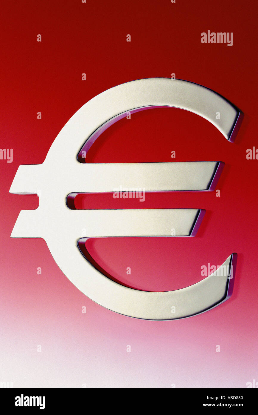 Euro symbol typography hi-res stock photography and images - Alamy