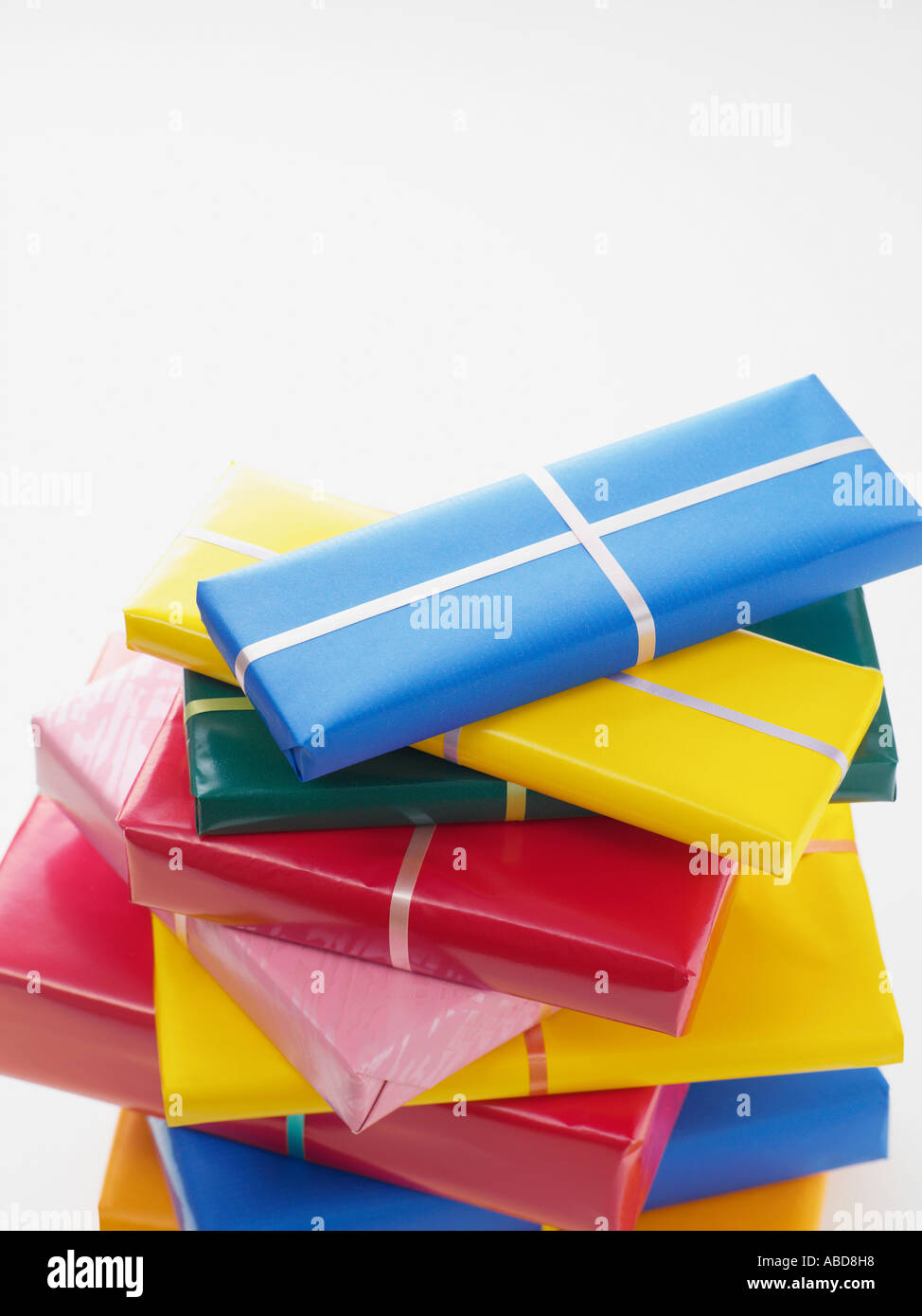 Pile of gifts Stock Photo - Alamy