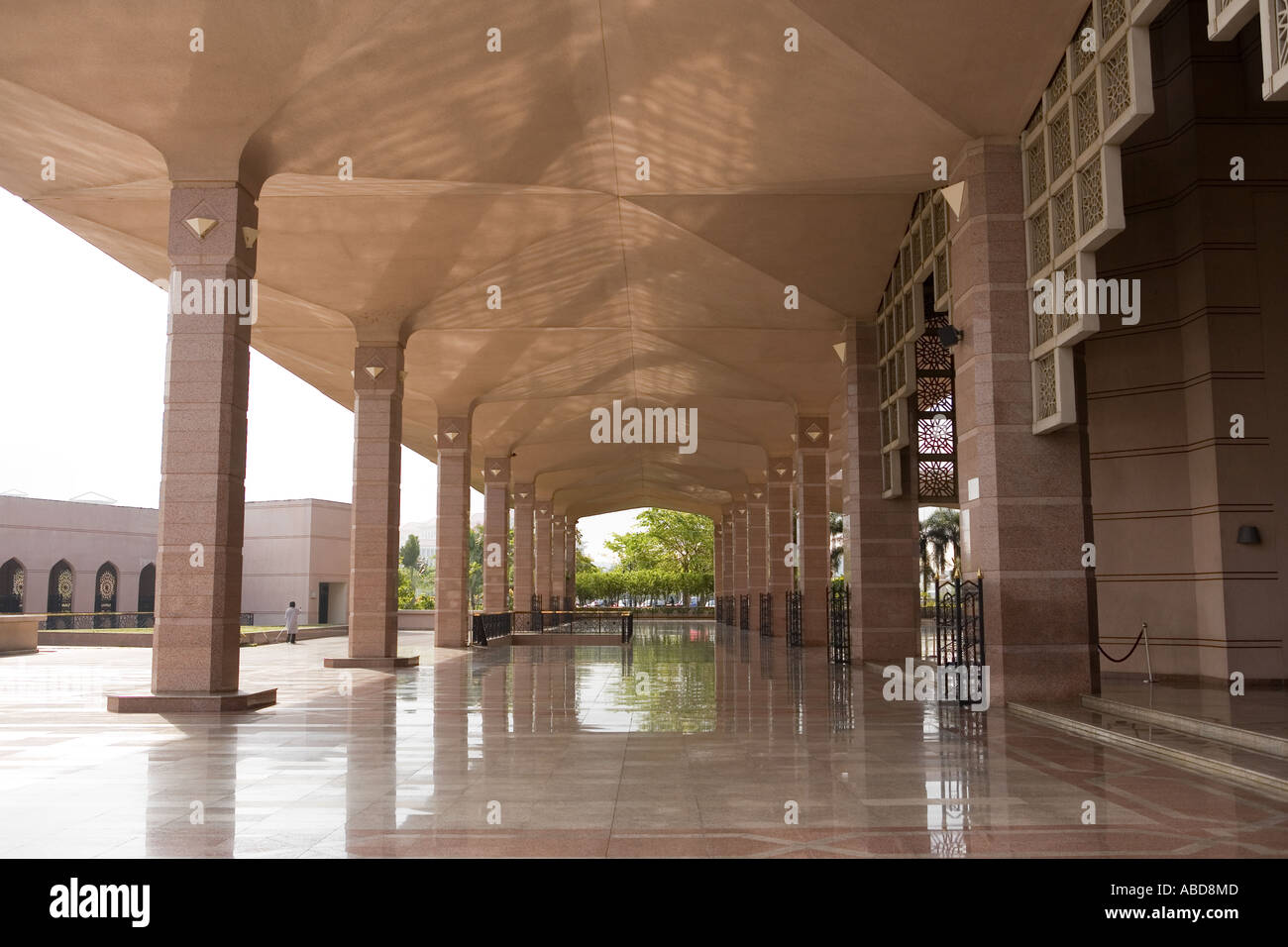 Interior of Putra Mosque, Putrajaya, Malaysia Stock Photo - Alamy