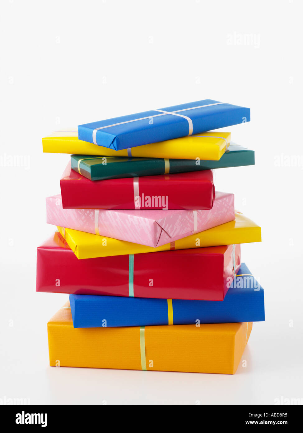Pile of gifts Stock Photo - Alamy