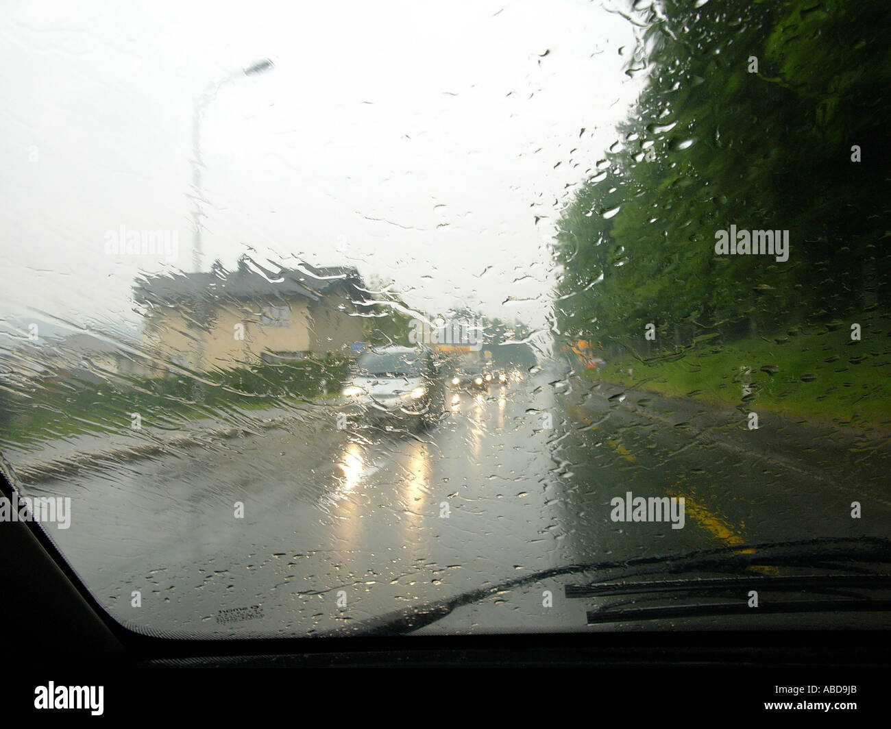 Poor sight because of rain hi-res stock photography and images - Alamy