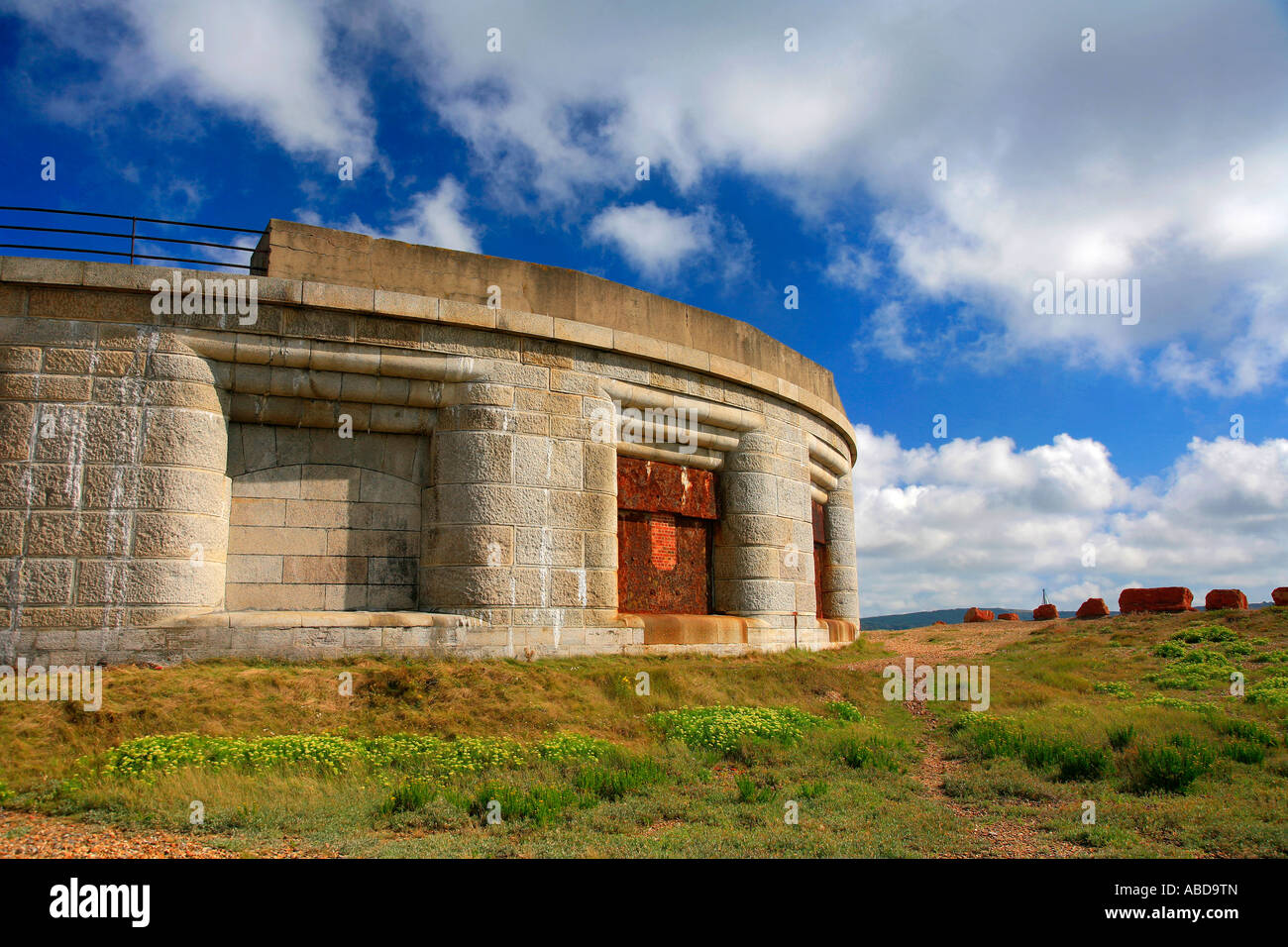 The exterior of Hurst Castle, Hurst spit, the Solent,Hampshire England ...