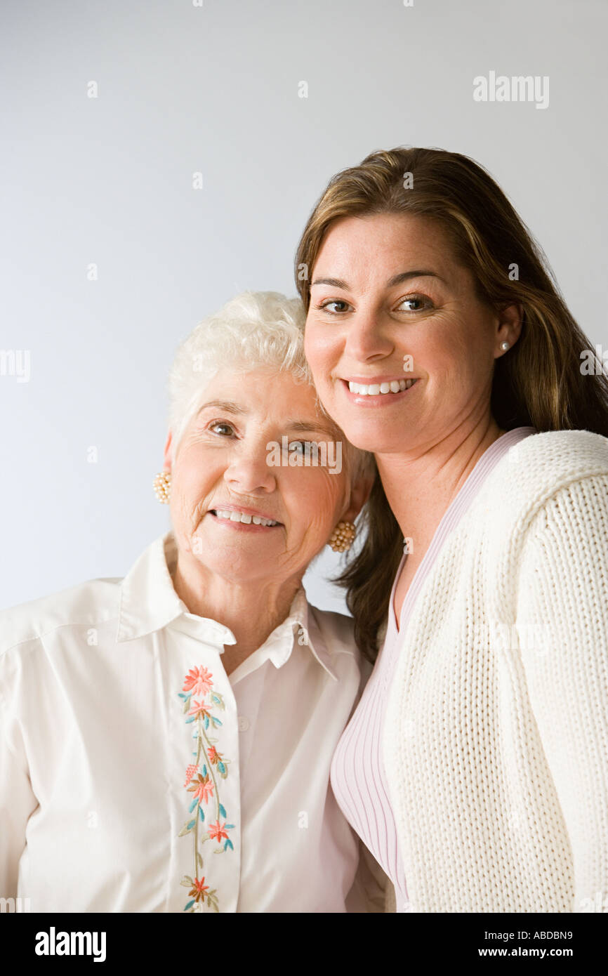 Mother and daughter Stock Photo - Alamy