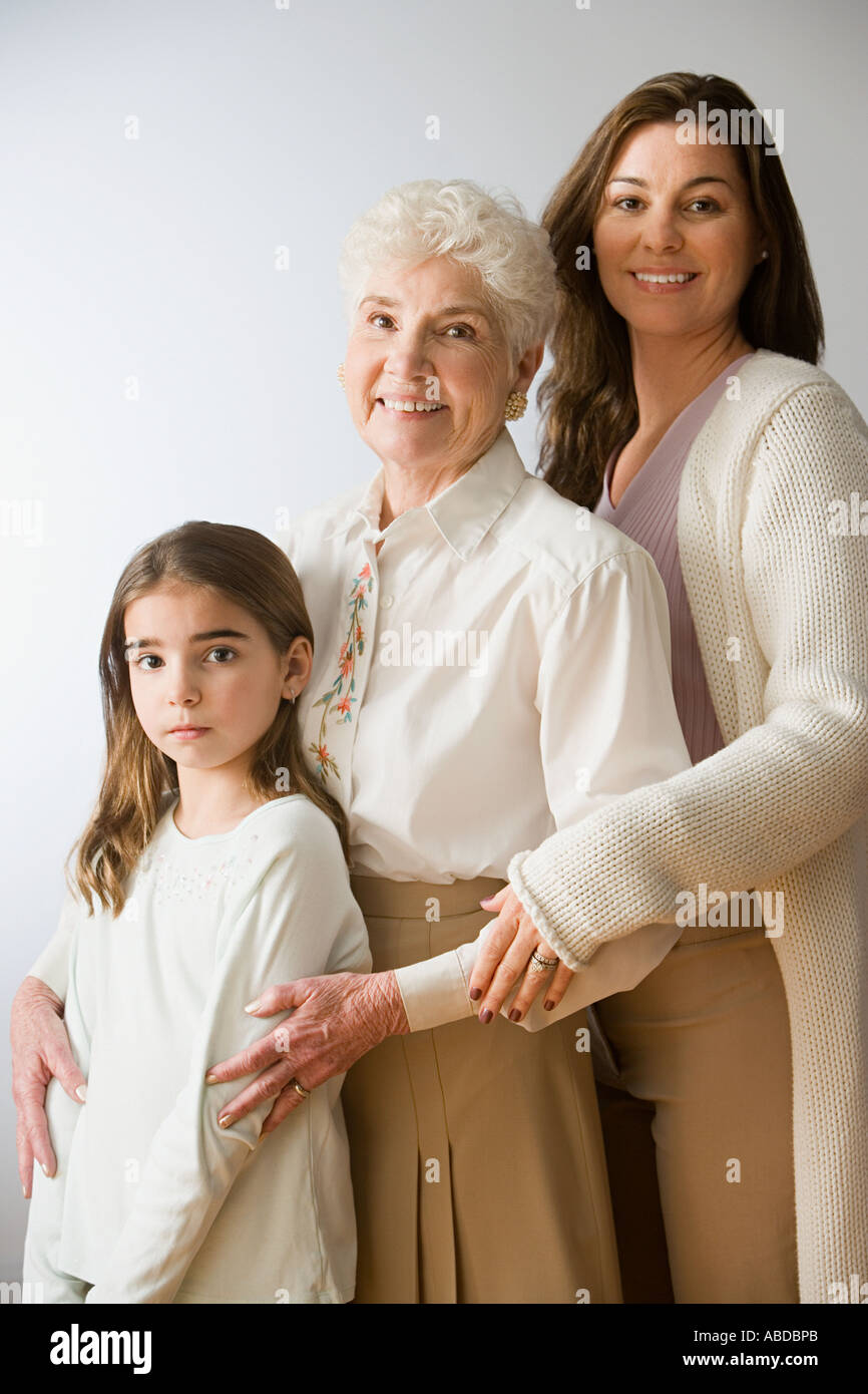 Women of the family Stock Photo - Alamy