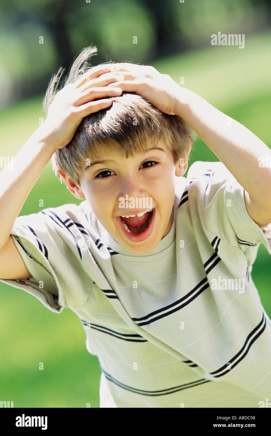Portrait of a boy Stock Photo - Alamy