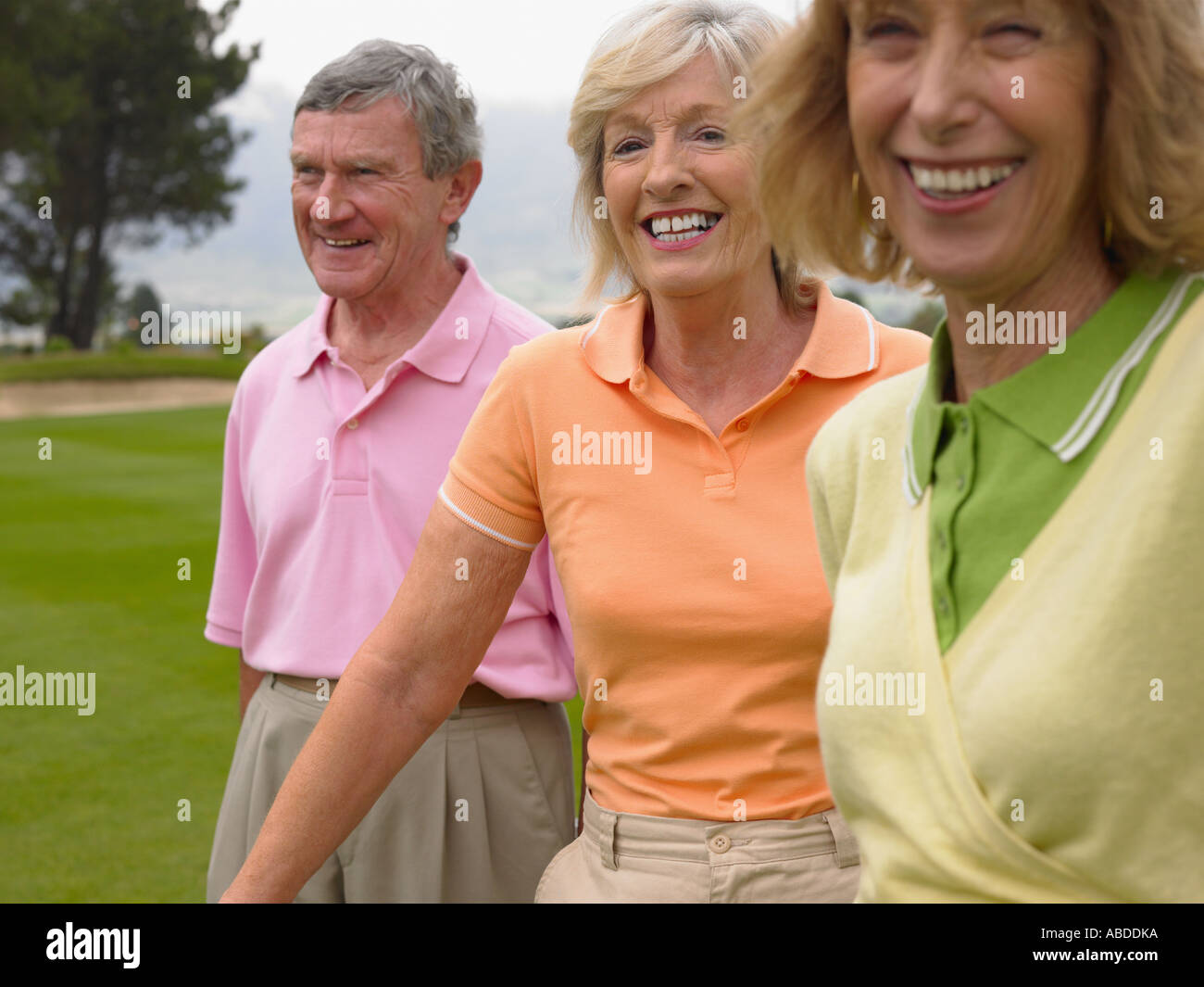 Golfers laughing hi-res stock photography and images - Alamy
