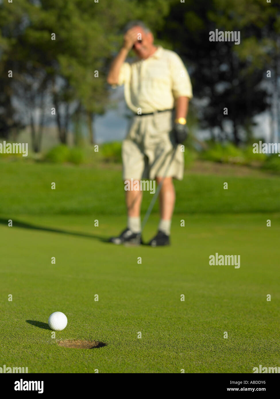 Frustration golf golf hi-res stock photography and images - Alamy