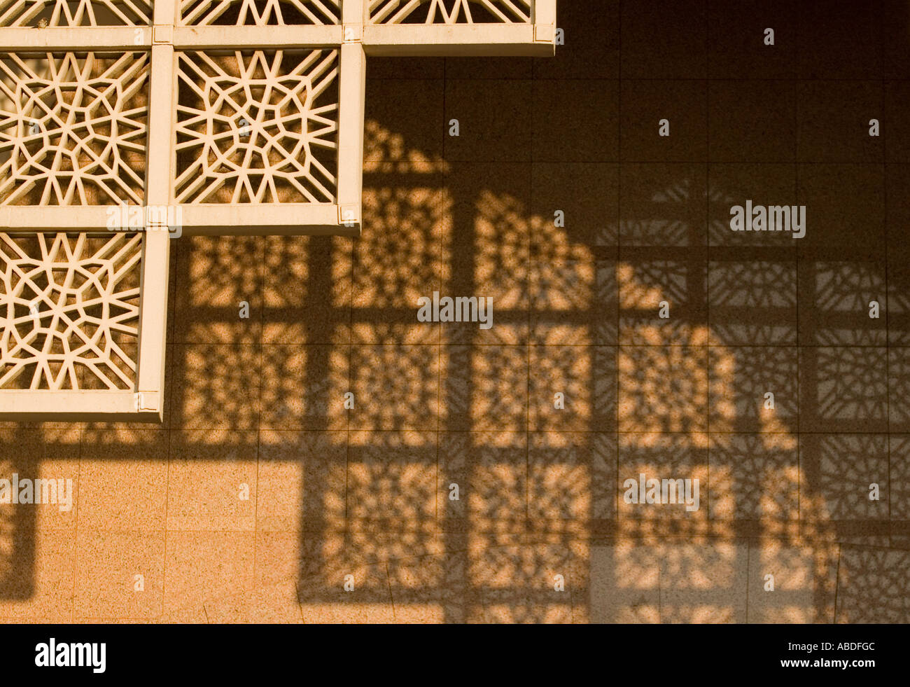 Architectural patterns at Putra Mosque, Putrajaya, Malaysia Stock Photo ...