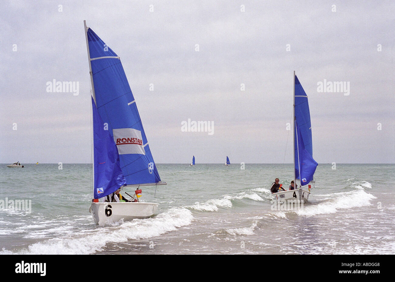 Dinghy sailing hi-res stock photography and images - Alamy
