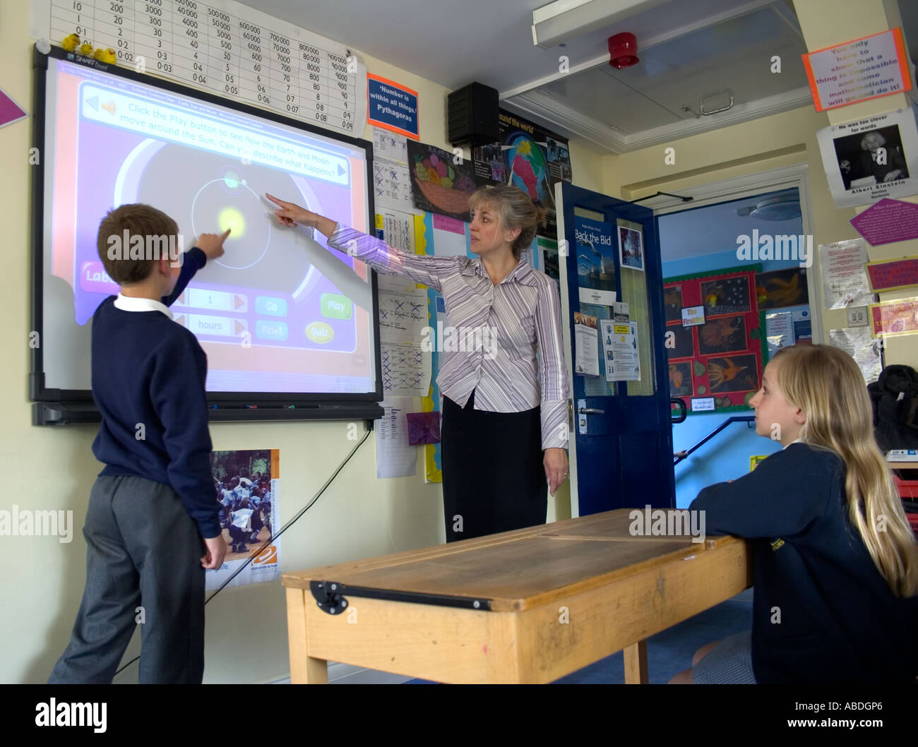 Interactive whiteboard hi-res stock photography and images - Alamy
