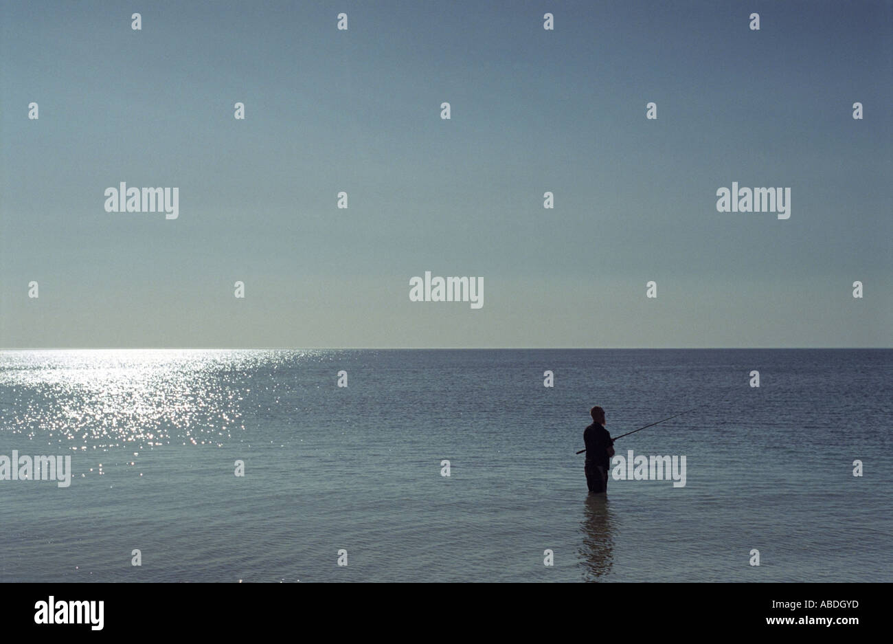 Standing in sea knee deep hi-res stock photography and images - Alamy