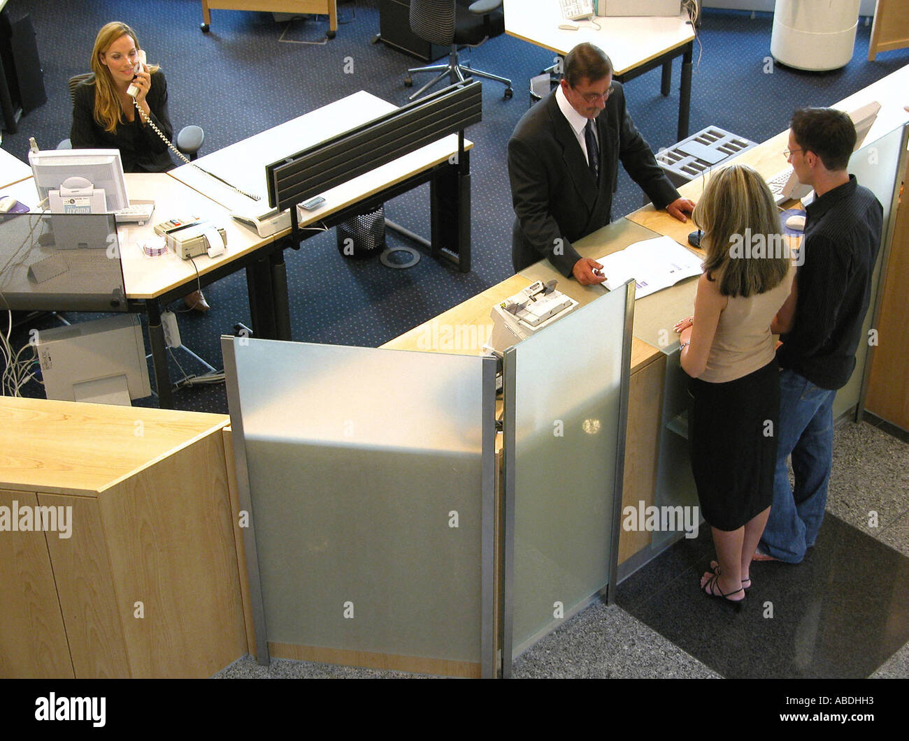 Money lender and his wife hi-res stock photography and images - Alamy