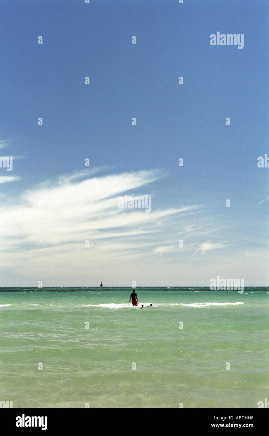 Shallow sea water children hi-res stock photography and images - Alamy