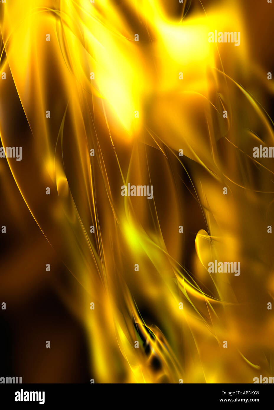 Abstract yellow waves Stock Photo - Alamy