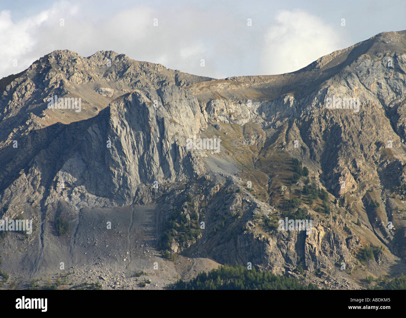 Alps mountain in the Ubaye valley Stock Photo - Alamy