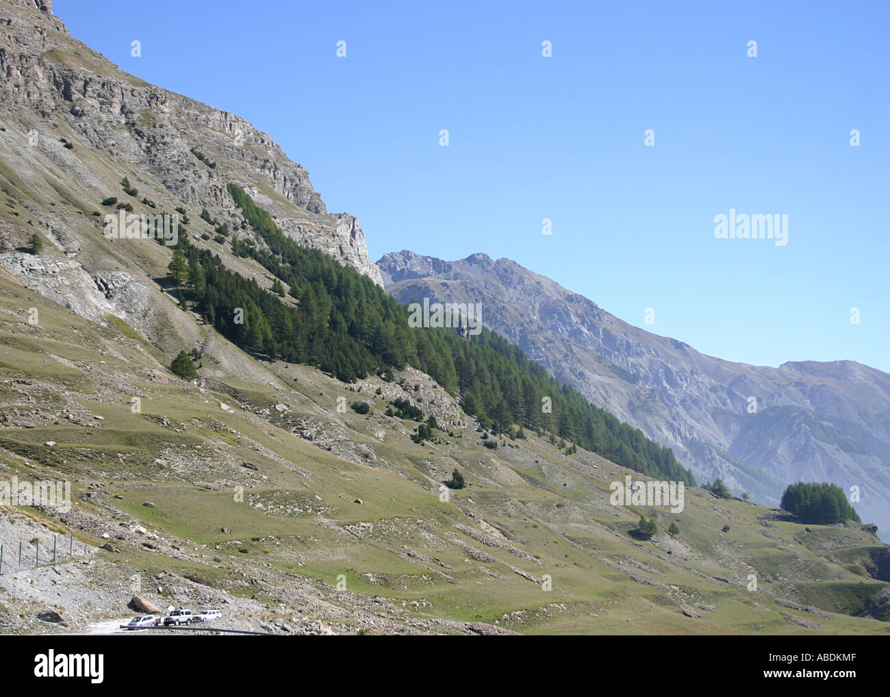 Italian Alps valley Stock Photo - Alamy