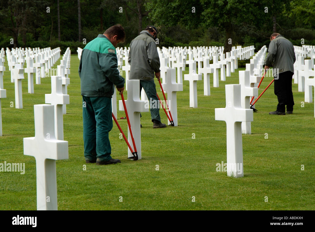 Normandy American Cemetery Omaha Beach northern France The Chapel ...