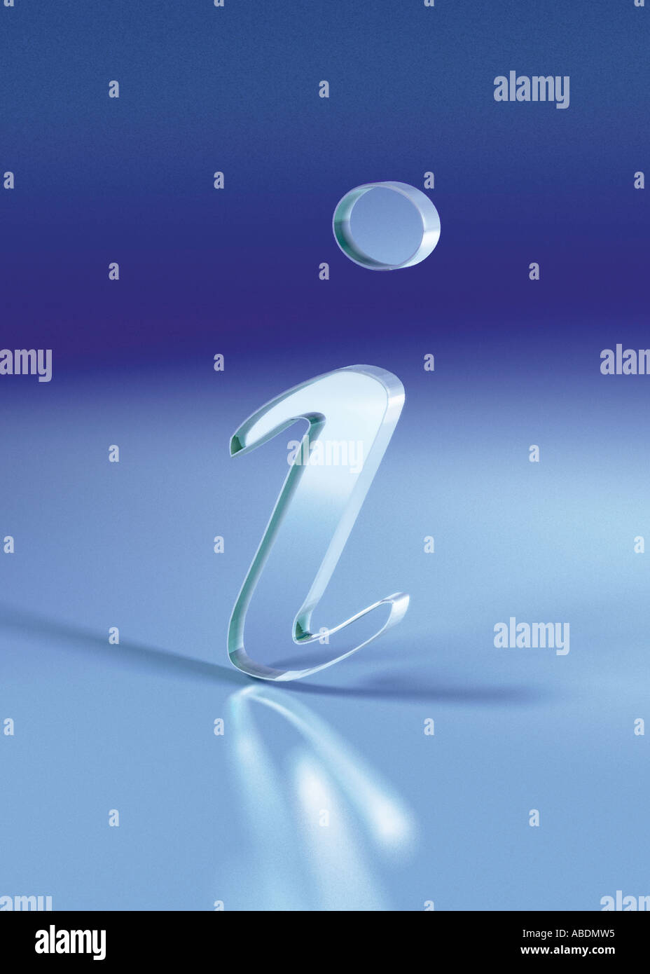 Internet symbol in blue tones Stock Photo - Alamy