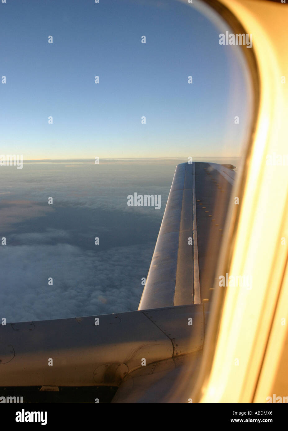 View from a plane window Stock Photo - Alamy