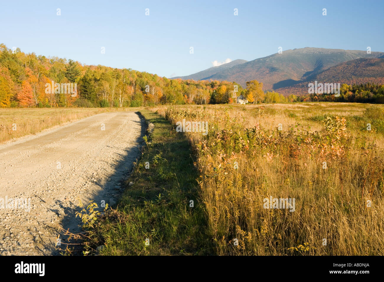 The Presidential Range in New Hampshire s White Mountains as seen from ...