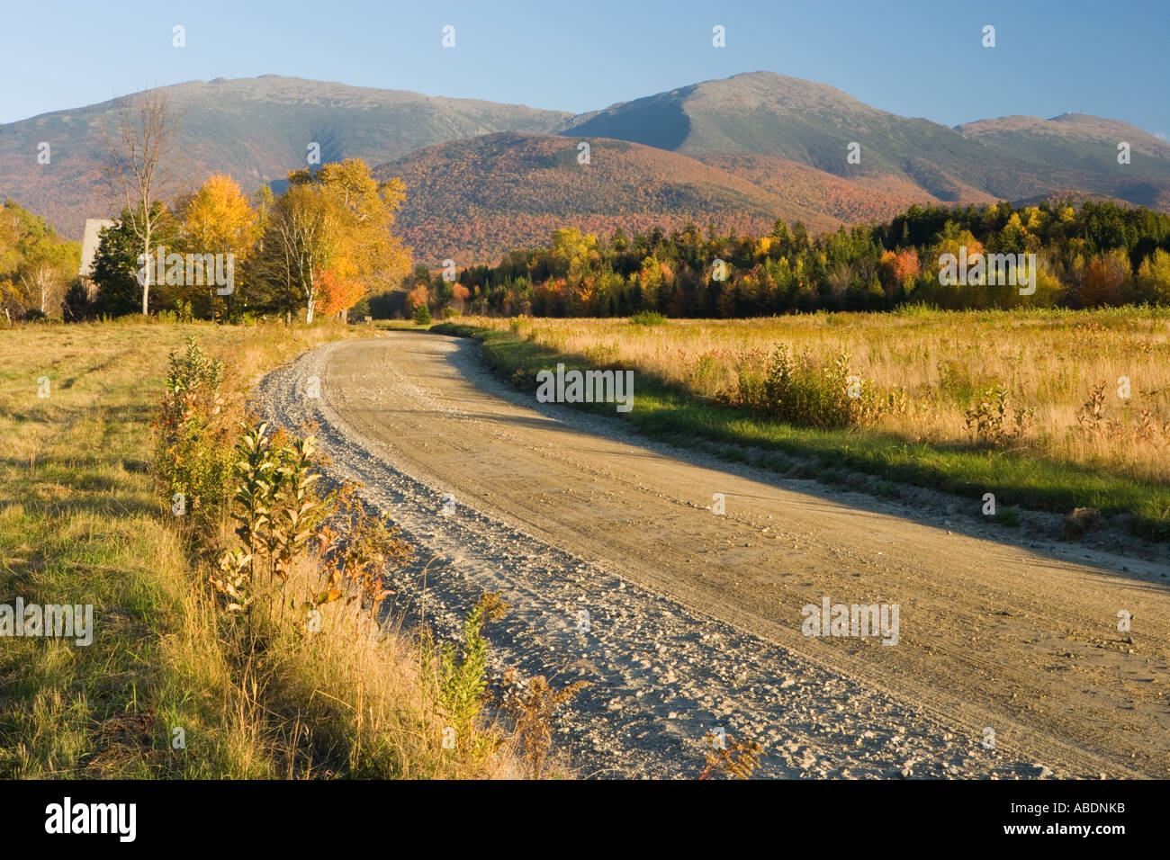 The Presidential Range in New Hampshire s White Mountains as seen from ...