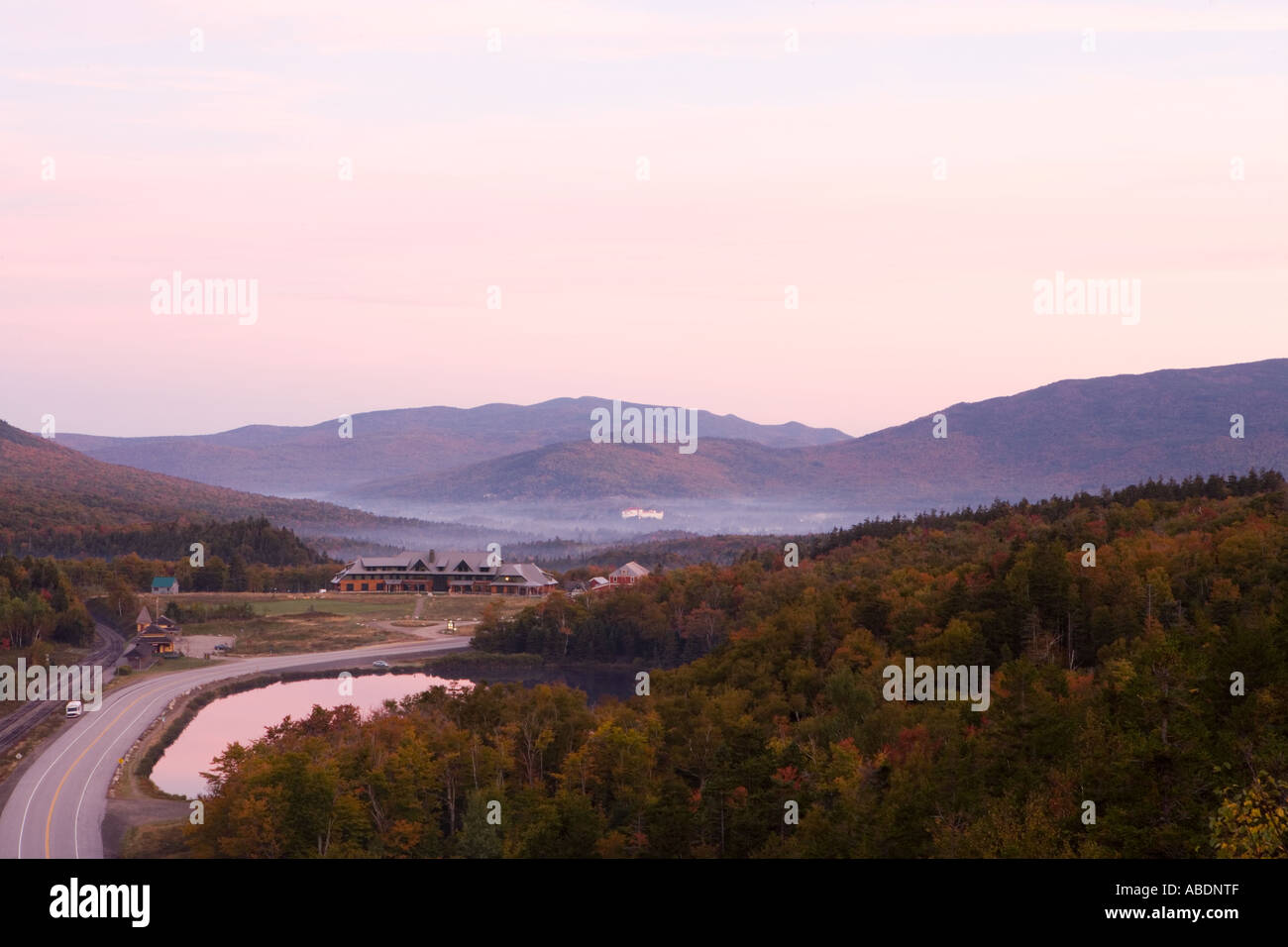 Crawford notch highway hi-res stock photography and images - Alamy