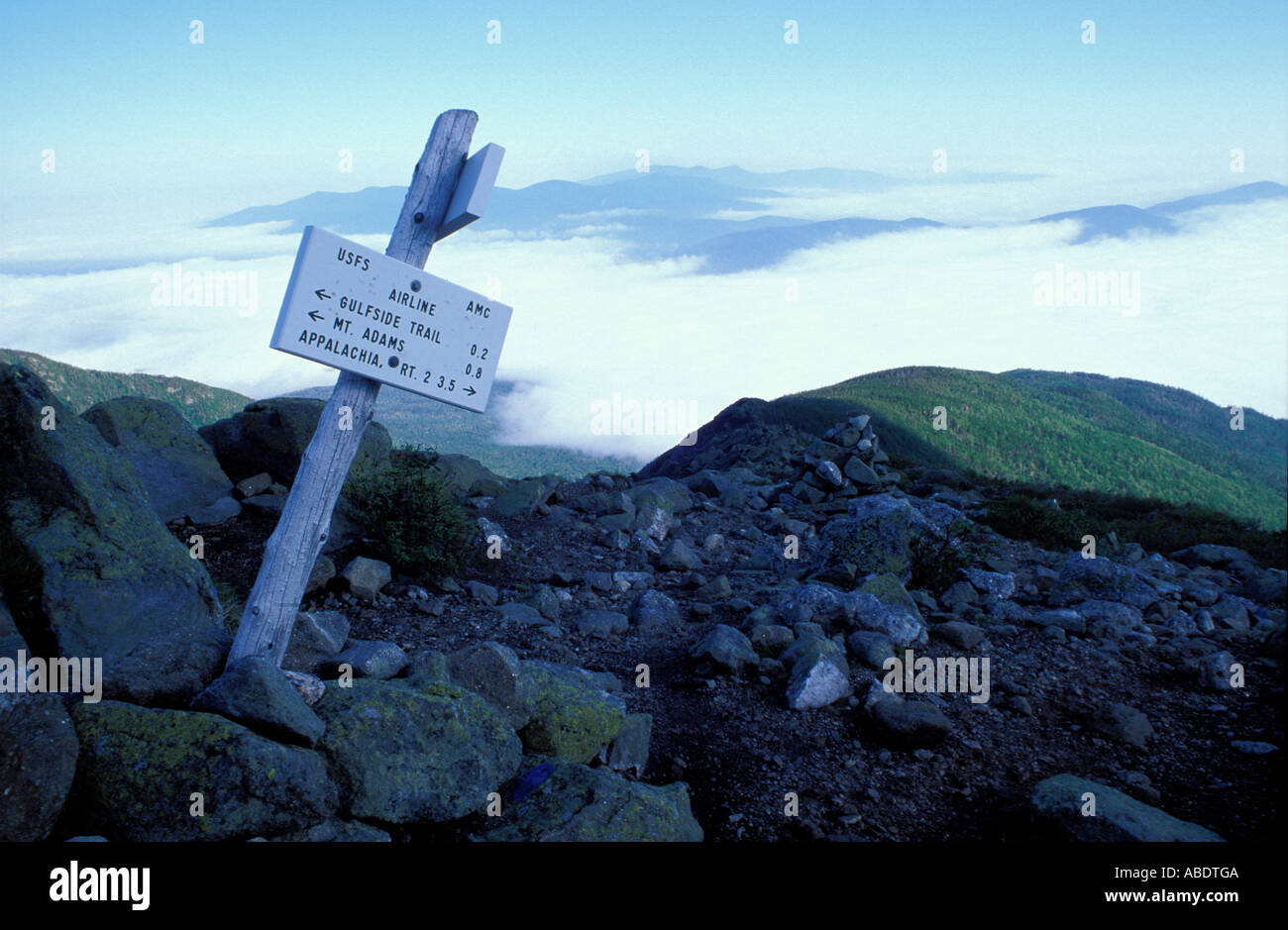 Trail Signs White Mountain N F Northern Presidentials Hiking June ...