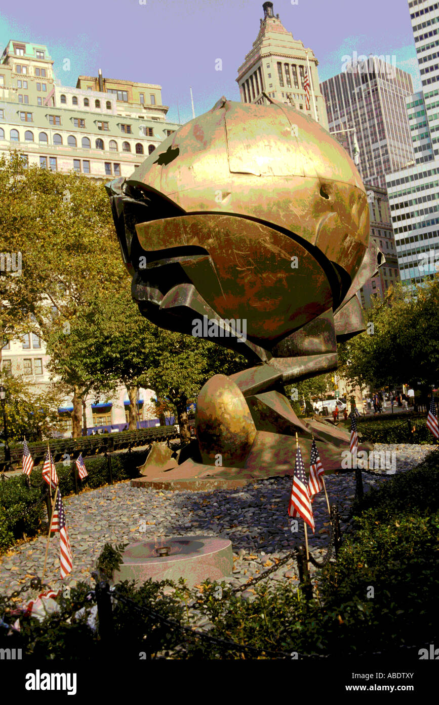 NYC New York City WTC World Trade Center sculpture retrieved from ...