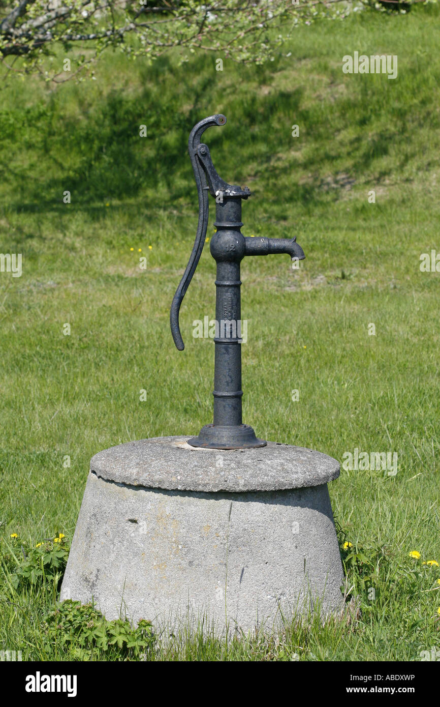 Old water pump Stock Photo - Alamy