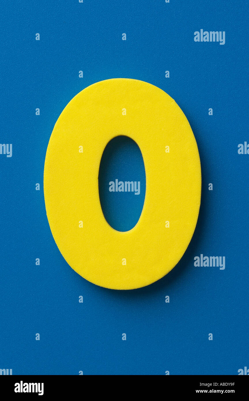 NUMBER ZERO 0 FIGURE ALPHABET Stock Photo - Alamy