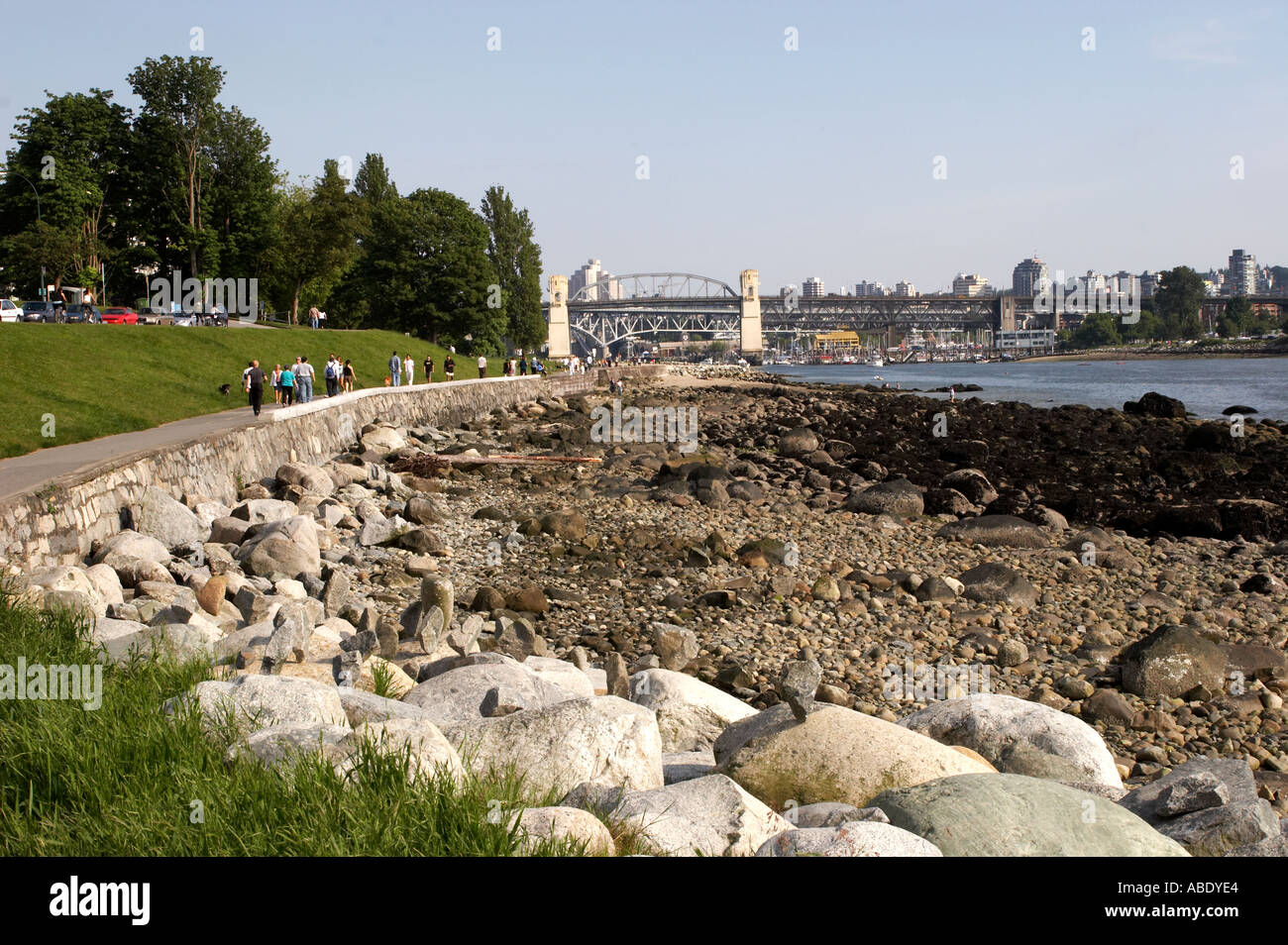 English Bay Beach in Vancouver British Columbia Canada Stock Photo - Alamy