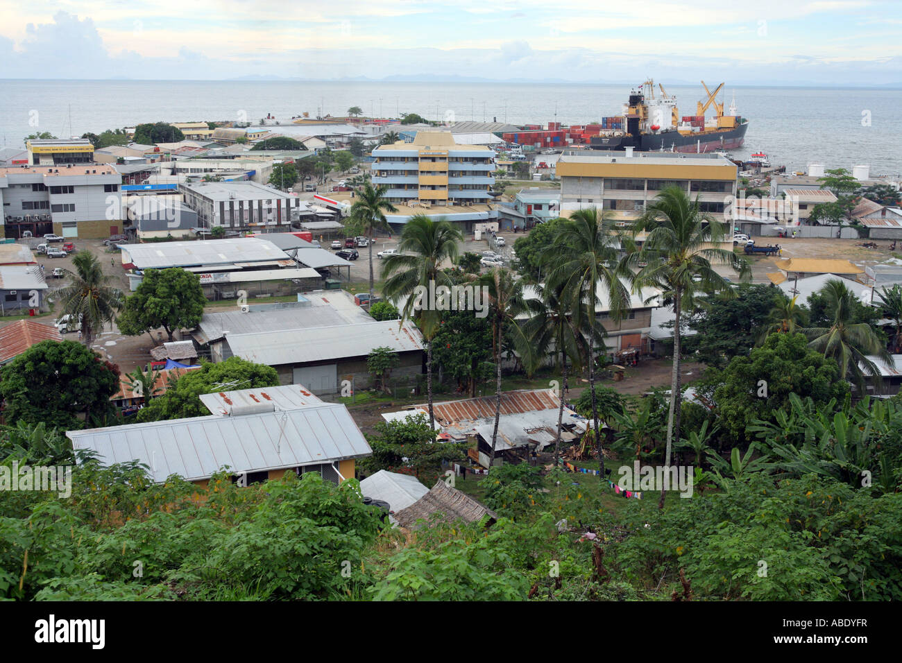 Solomon Islands, capital Honiara Stock Photo: 12863722 - Alamy
