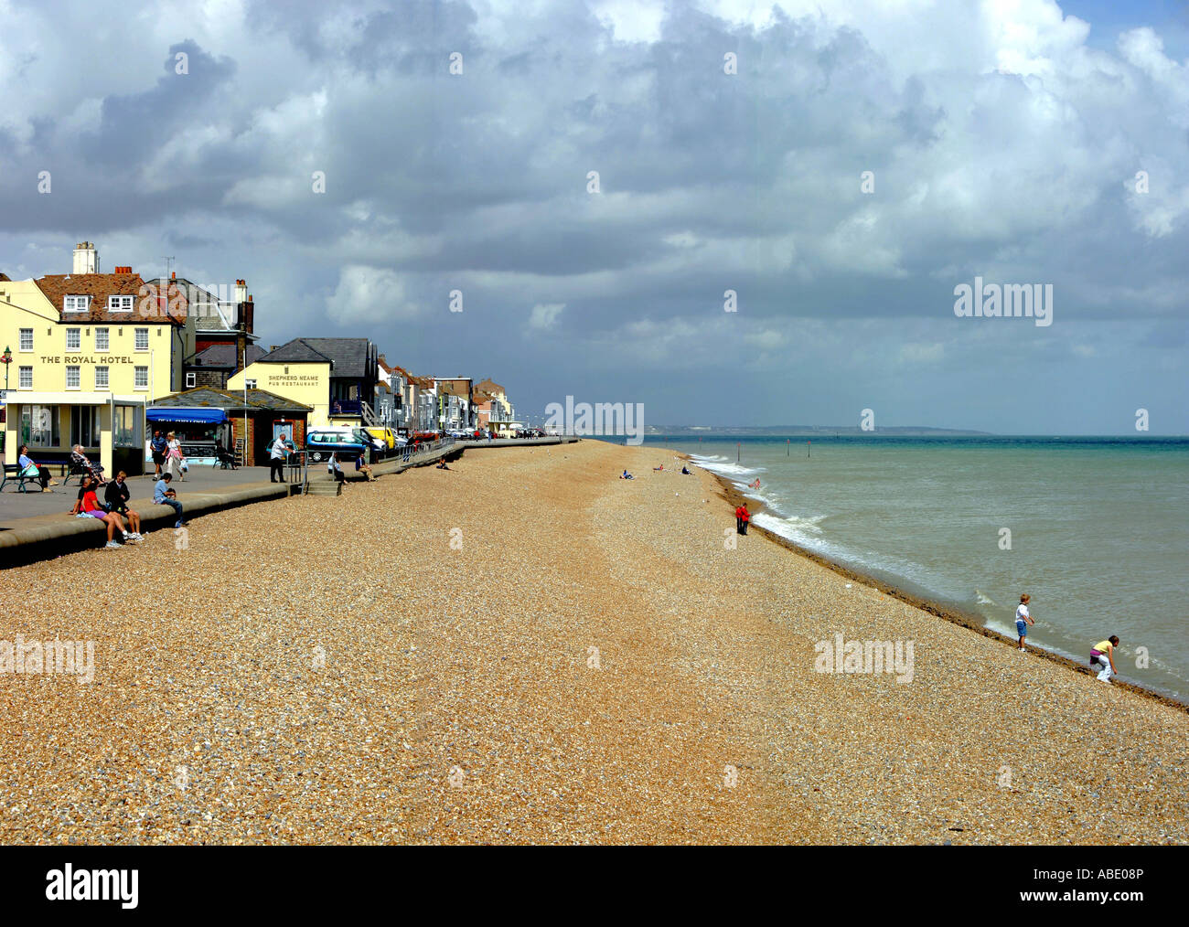 Deal Beach Photostich Stock Photo - Alamy