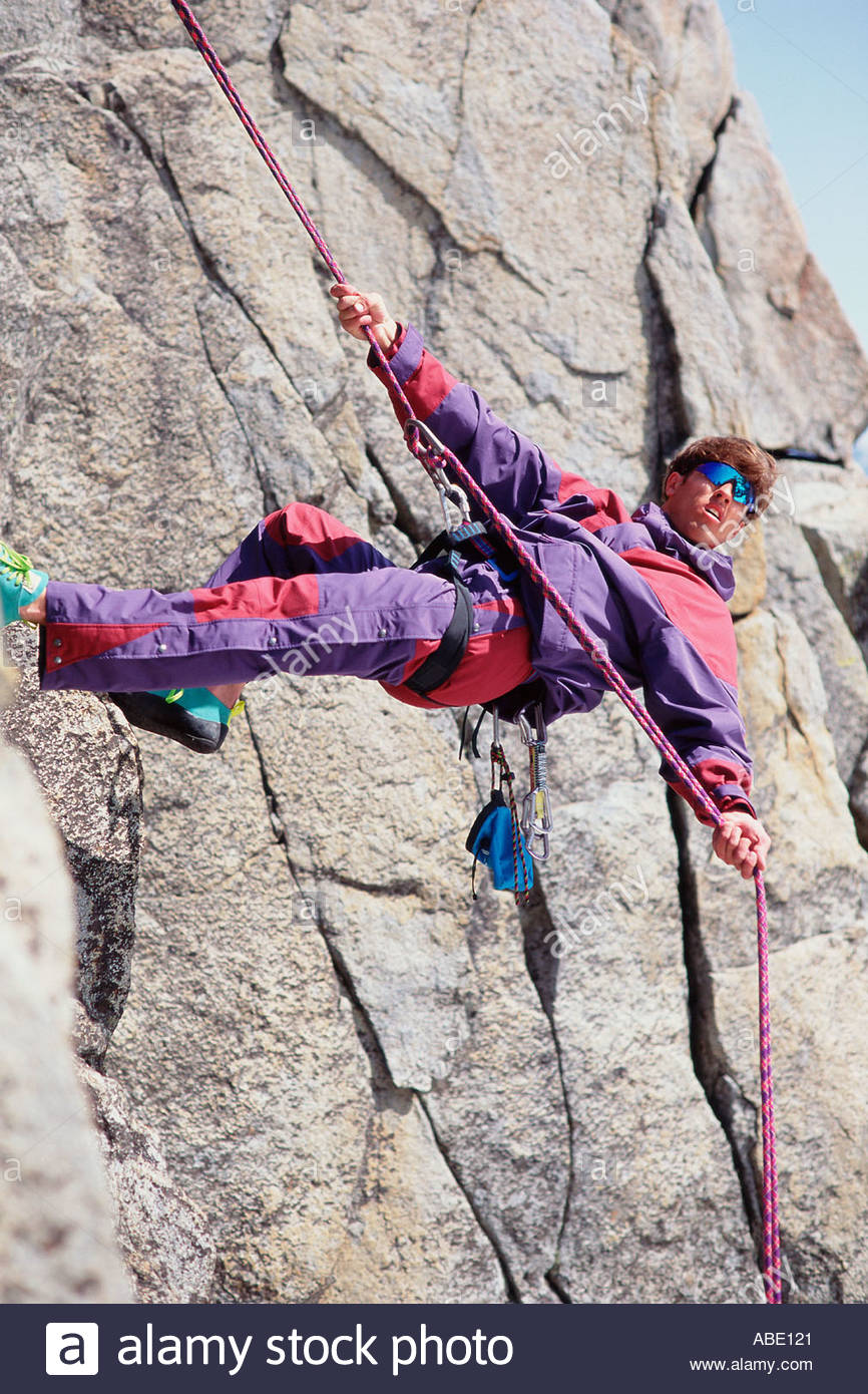 Man Abseiling Stock Photos & Man Abseiling Stock Images - Alamy