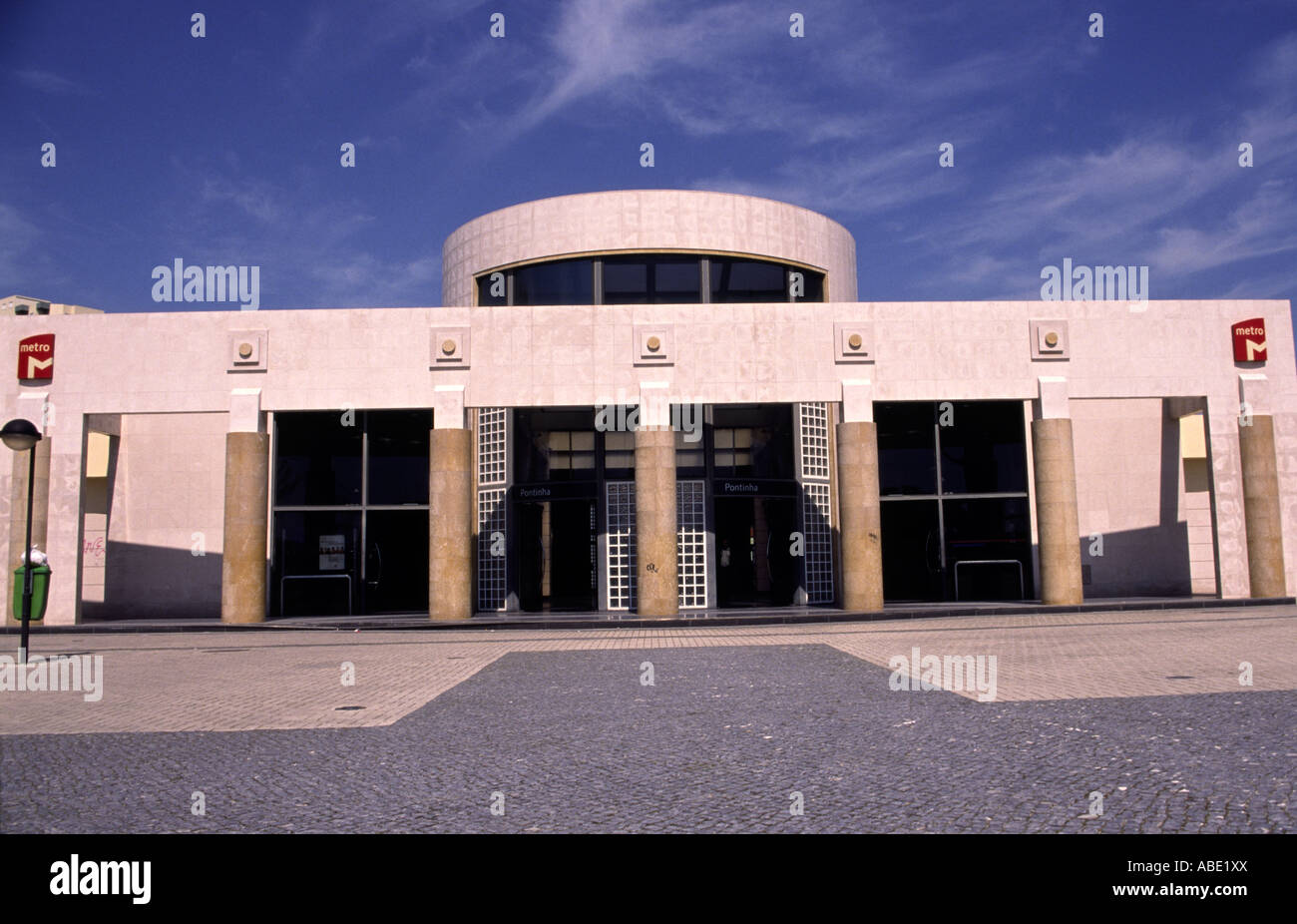 Pontinha metro station, Lisbon, Portugal Stock Photo - Alamy